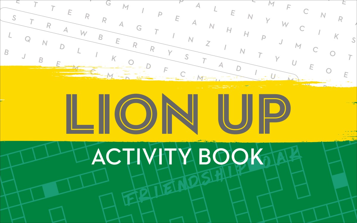 Lion Up Activity Book – Magazine